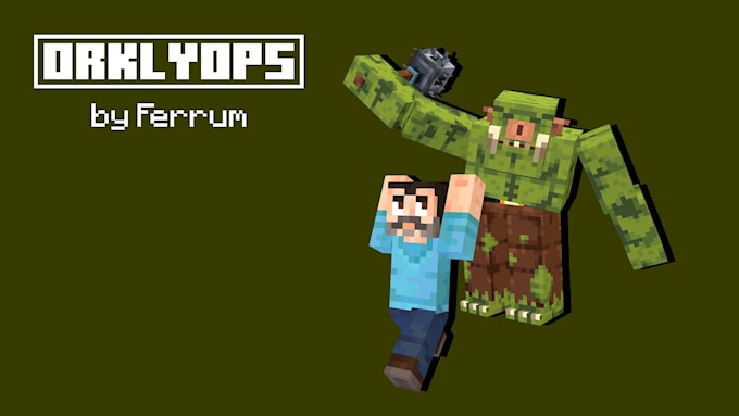 Make blockbench minecraft mob by Ahmetkaraoglu34 | Fiverr