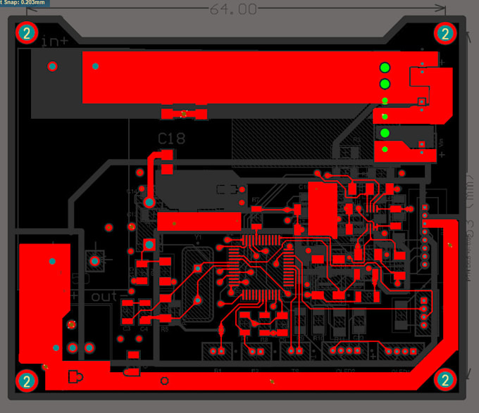 Design custom electronic schematic pcb circuit in eagle and fusion360 ...