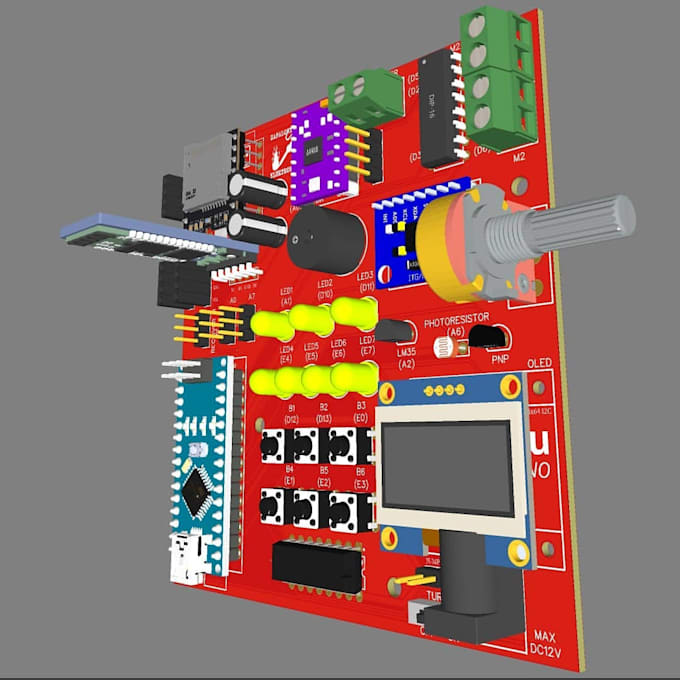 Do electronics circuit, esp32 programming arduino coding stm32 pic lorawan mqtt by Sukay_kolade ...