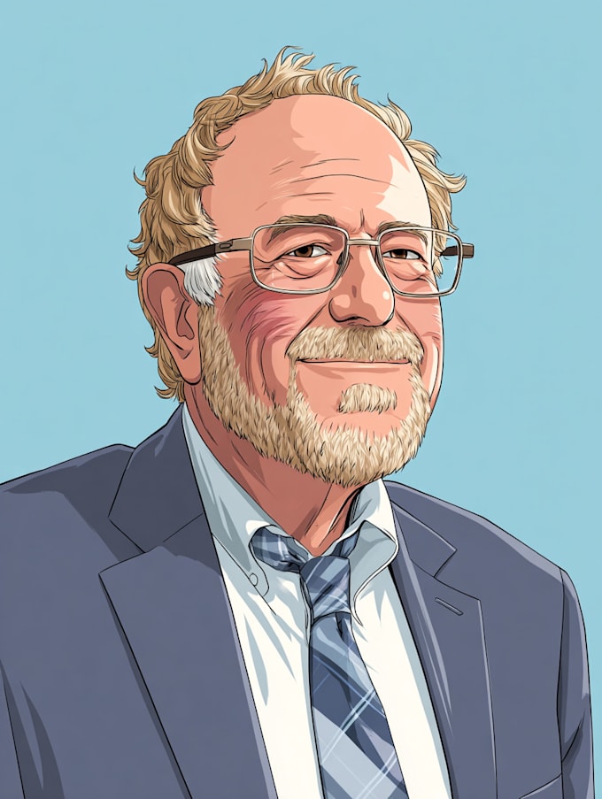 Draw an amazing political cartoon art by Urielyang51 | Fiverr