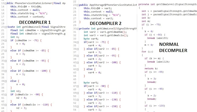 Decompile android app apk and get you source code by Ashishtanna03 | Fiverr