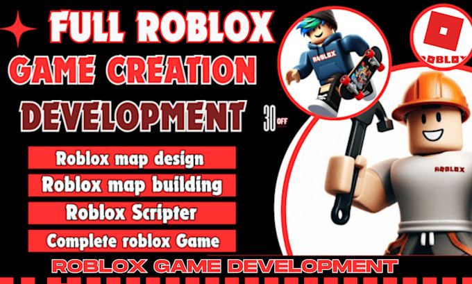 Roblox game design tycoon, obby, develop entire roblox game from start to finish by ...