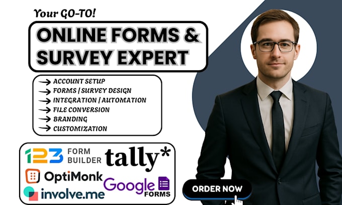 Design 123formbuilder involve me optimonk formsite tally google form integration by Ayoforms ...