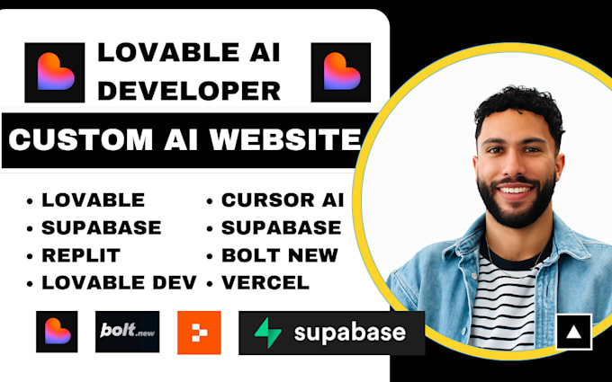 Crearé un sitio web personalizado con ia, saas, mvp, cursor de ia adorable, replit, supabase ...