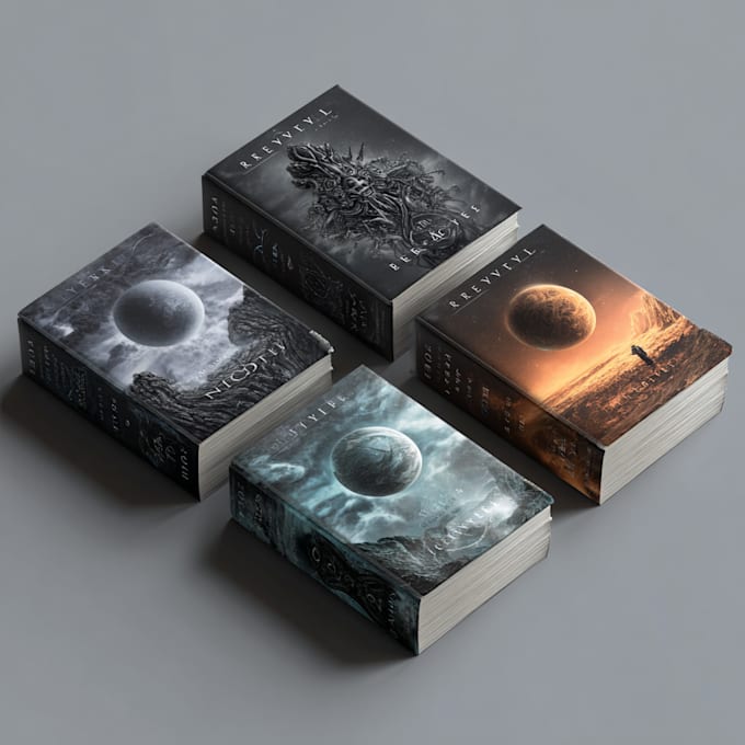 Design an fantasy book novel series logo by Ezrambers | Fiverr