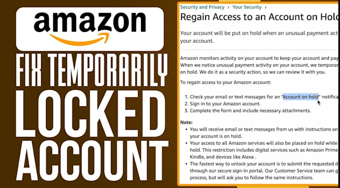 Permanently close amazon account and delete all personal data securely by Ryanchecki | Fiverr
