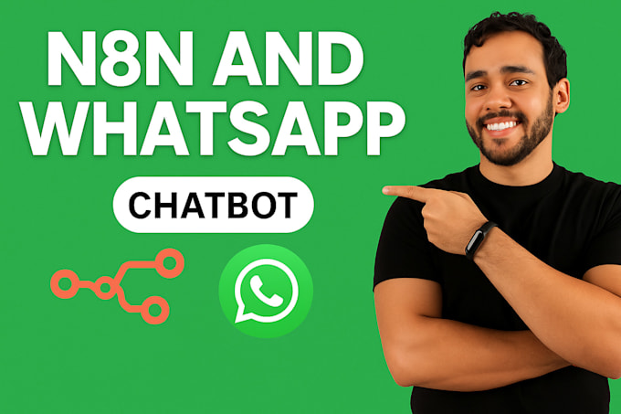 Create whatsapp automation, whatsapp ai chatbot,n8n automation,fix ...
