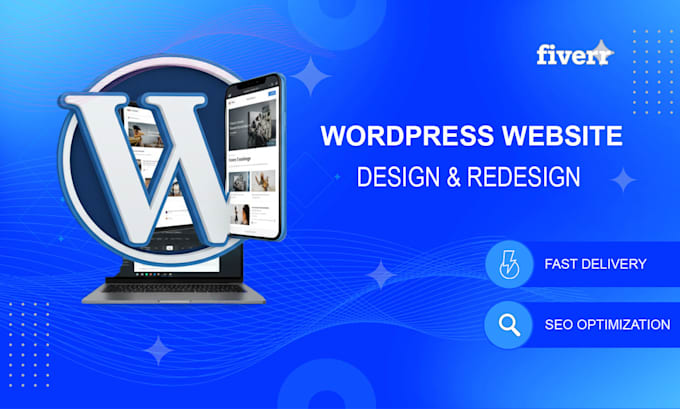 Create a custom, responsive, seo optimized wordpress website by ...