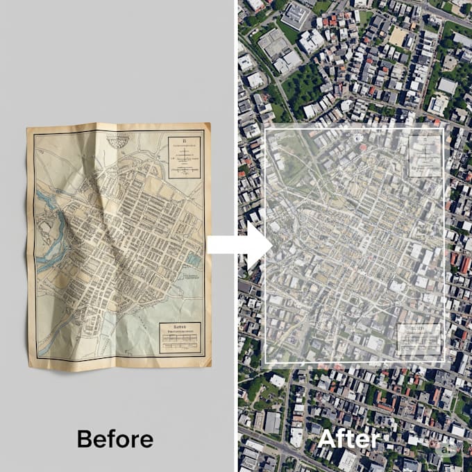 Do professional georeferencing of your maps by Dilru07 | Fiverr