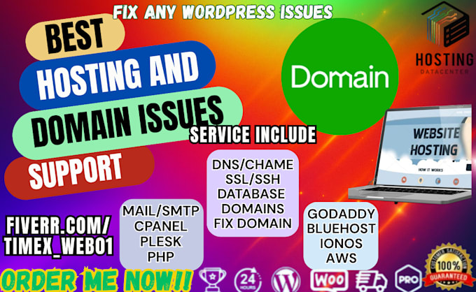 Arreglar, configurar y migrar wordpress en godaddy, namecheap, hostinger, hostgator, cpanel
