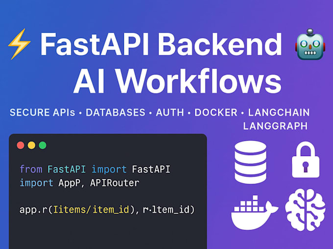 Build ai agents and rag apps with langchain and langgraph by Syedzain324 | Fiverr