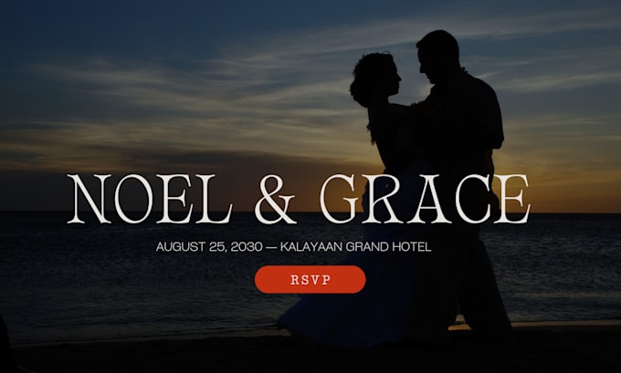 Make wedding invitation website rsvp on the knot, zola, with joy, canva, zazzle by Creativehub80 ...