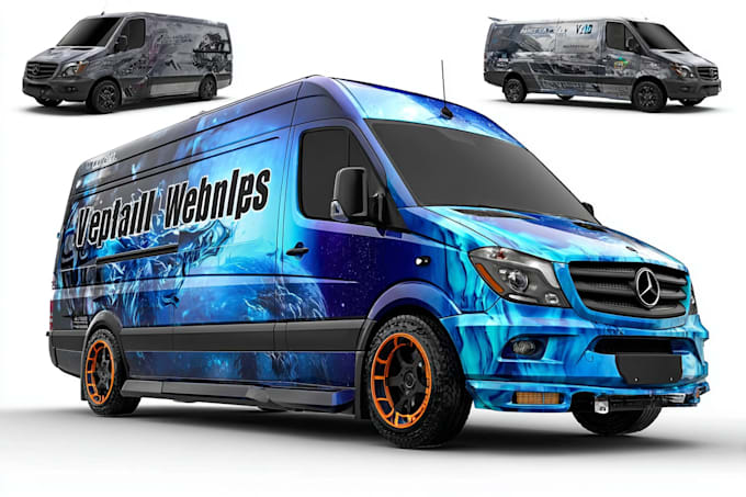 Create a professional racing car wraps designs by Loratoolefufa | Fiverr