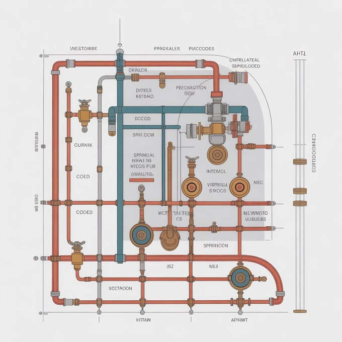 Design fire sprinkler system per nfpa13, 13d, 13r, cbc codes by Eng ...