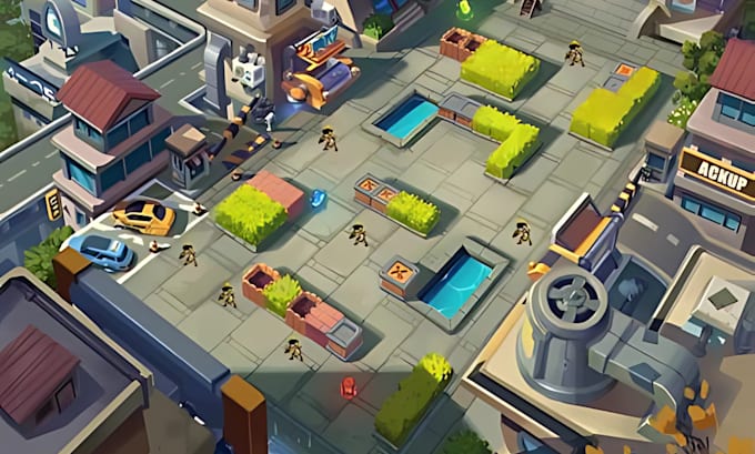 Design roblox environments, 3d game maps, pro level designs for unity and unreal by Chelsea ...