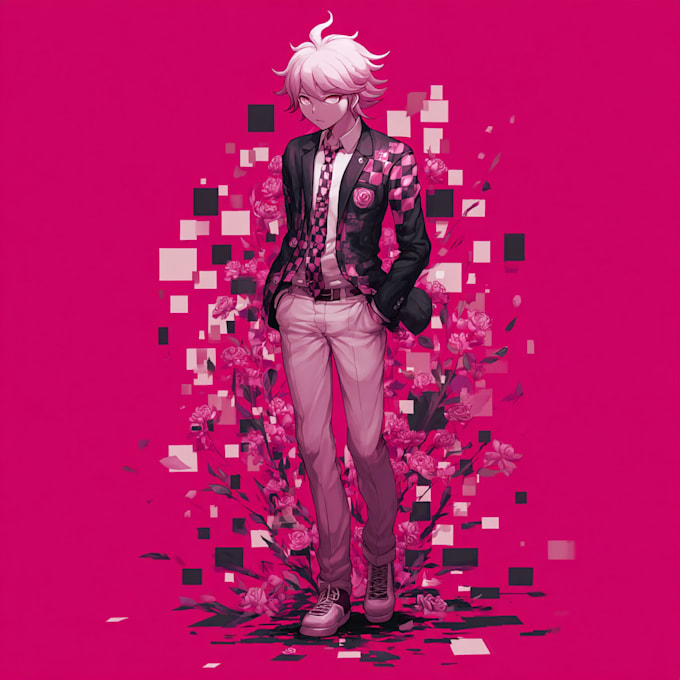 Illustrate danganronpa characters in dramatic anime style by Savvorgon ...