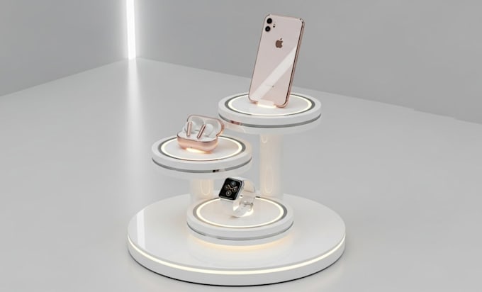 Design custom 3d gondola posm display stand retail product display ...