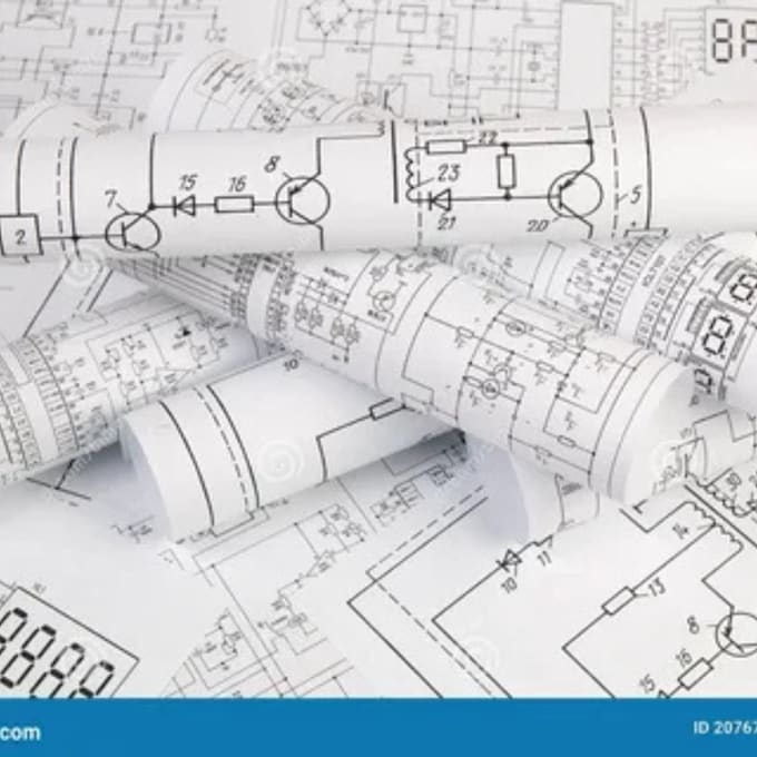 Design professional electrical drawing, schematics, single line for ...
