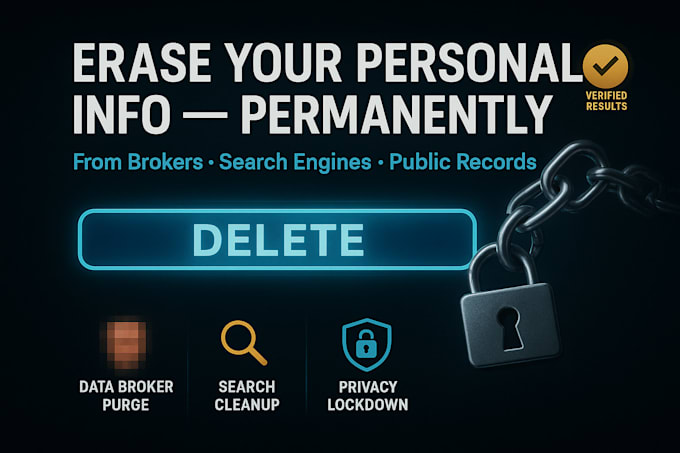 Erase your personal information from the internets, broker to safeguard ...