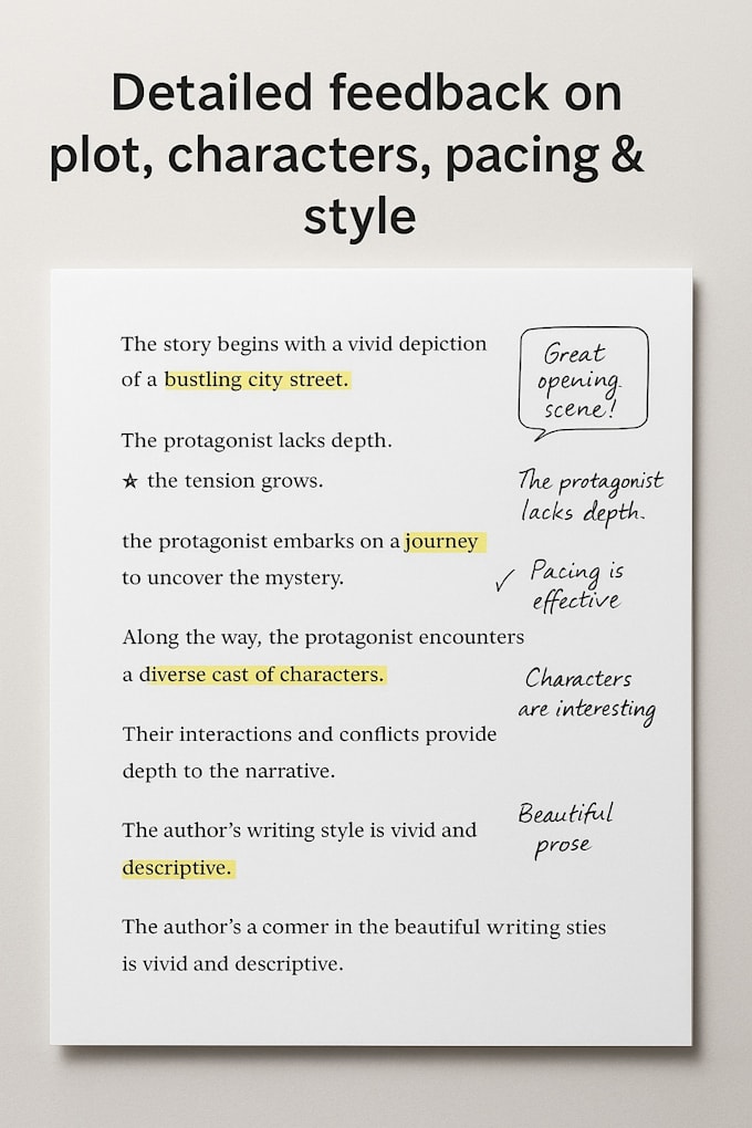 Professional beta reader and manuscript review by Nora_betareader | Fiverr