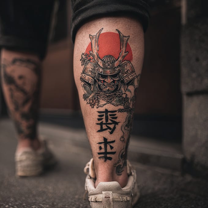 Make a custom tattoo sleeve art by Joanmcclure | Fiverr