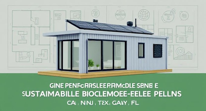 Ca, nj, tx, ga, design sustainable container homes permit ready stamp plan by Engineerperry73 ...