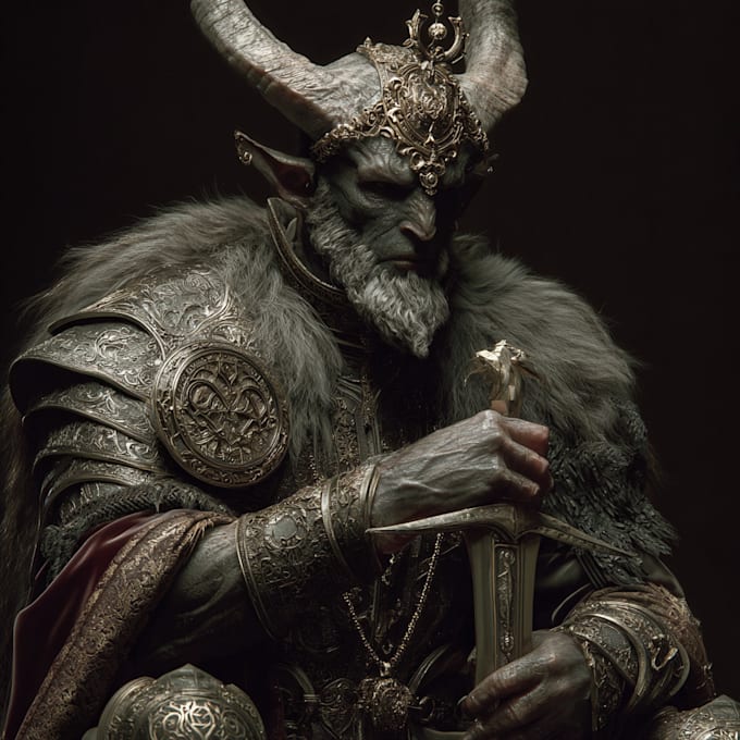 Dark fantasy horror character creation by Theunise | Fiverr