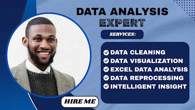 Analyze and visualize your data using excel, python, power bi, or tableau by John332charl | Fiverr