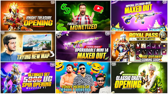 Create engaging youtube thumbnail design for viral video success by ...