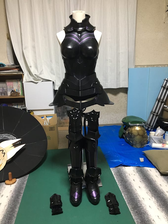 Make 3d fabric anime cosplay prop wearable cosplay armor sewing ...