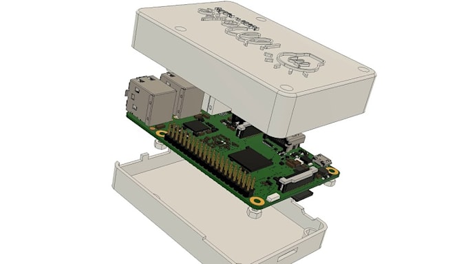 Design pcb enclosure, electronics casing, 3d cad models, pcb case for ...