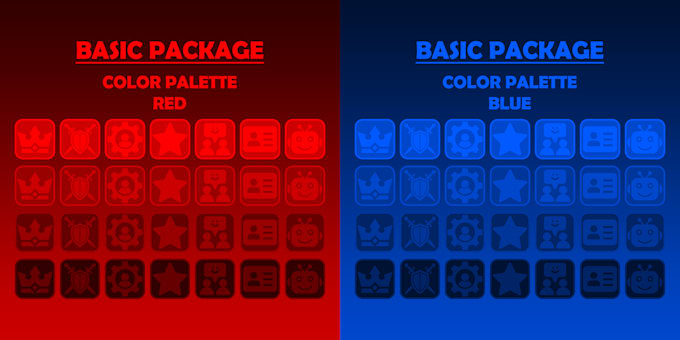 Design custom discord role icons for your server by Emilijaemaa | Fiverr