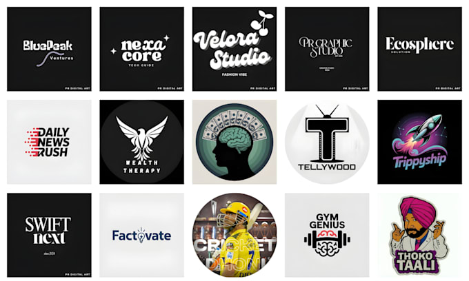 Design professional logo, banner, and social media posts for your brand ...