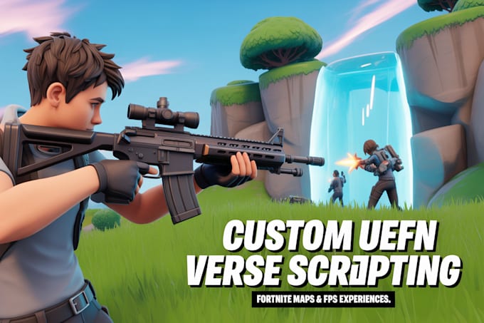 Create uefn verse script for uefn map, unreal engine game, fortnite map ...