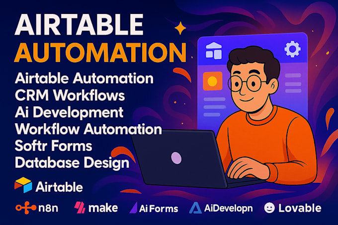Airtable-datenbank einrichten, airtable-oberfläche, n8n airtable, airtable-automatisierung