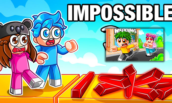Design clickbait roblox thumbnail minecraft thumbnail roblox icon ...