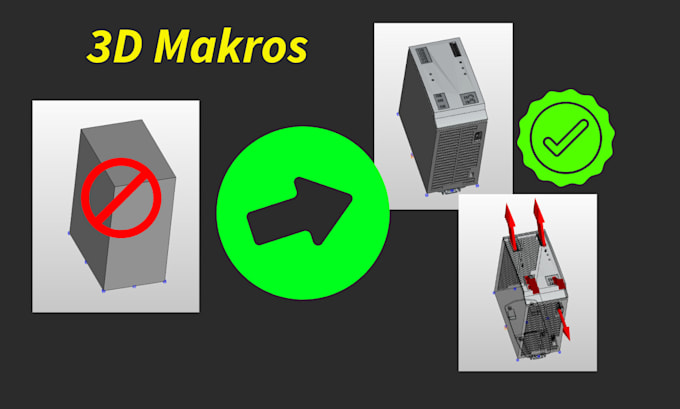 Crear diagrama de circuito eplan y macros 3d