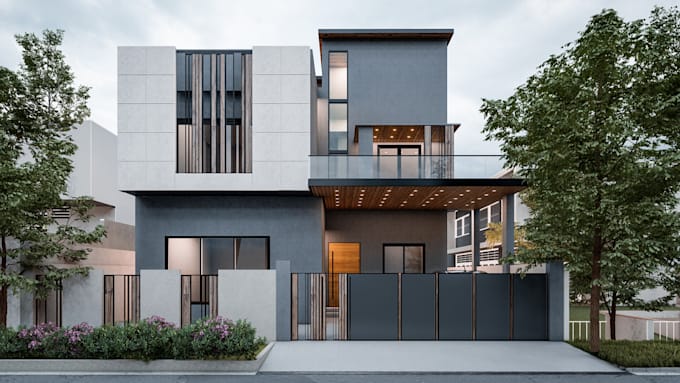 Do 3d house rendering, architectural and construction drawings, lumion ...