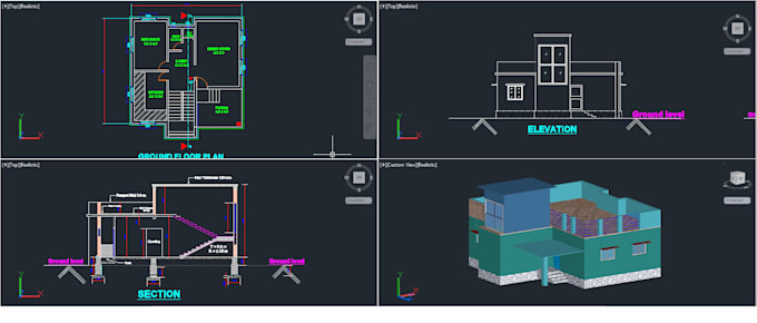 Design floor plans and convert pdf files into autocad by ...