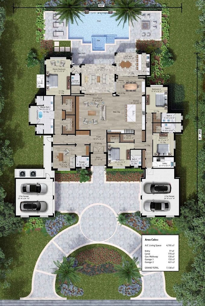 Redraw 2d floor plan for real estate agent by Hasna_rhaman | Fiverr