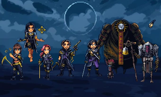 Create pixel art 8 bit 32 bit retro pixel animations sprite sheet 2d ...