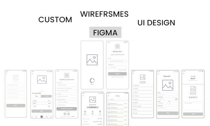 Do app design, website design, wireframes, prototypes, figma by Sohailahmad940 | Fiverr
