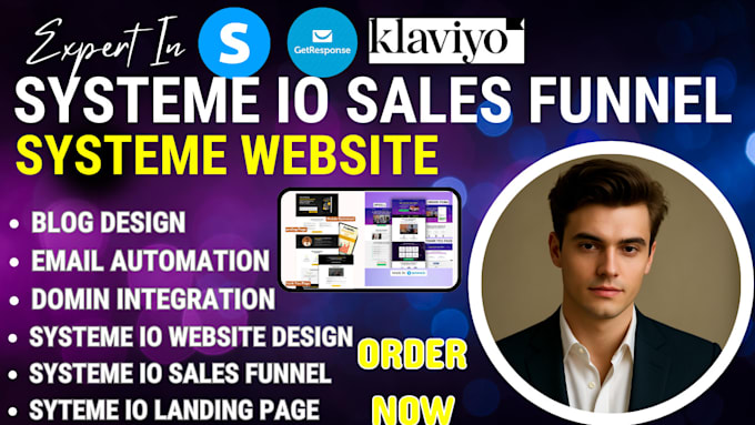 Build systeme io sales funnel, systeme io website and systeme io ...