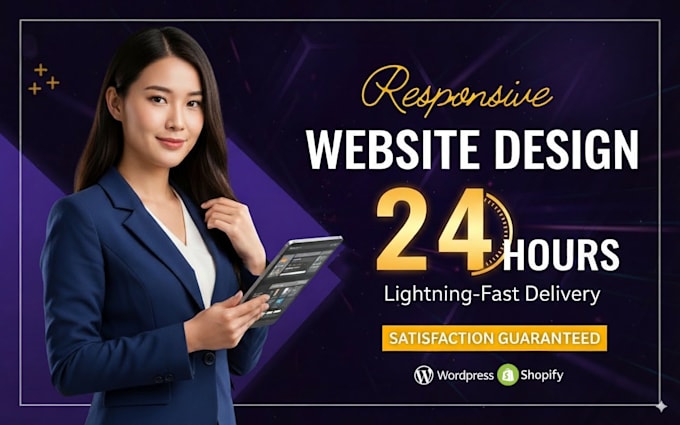 Design a responsive wordpress website in 24 hours by Isuru_dinusha | Fiverr