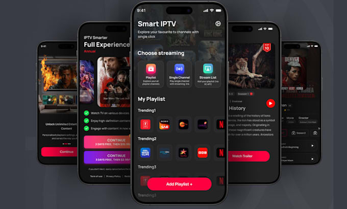 Rebrand and develop iptv app iptv rebrand smart tv app ott platform android iptv by Crown ...