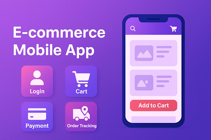 Build a professional online shopping mobile app with modern features by ...