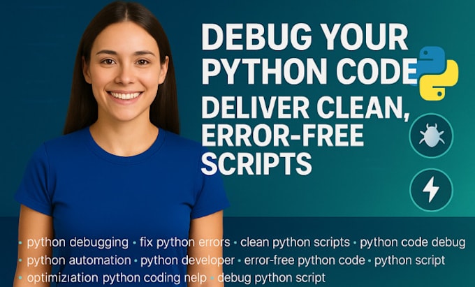 Debug your python code and deliver clean, error free scripts by Mesh ...