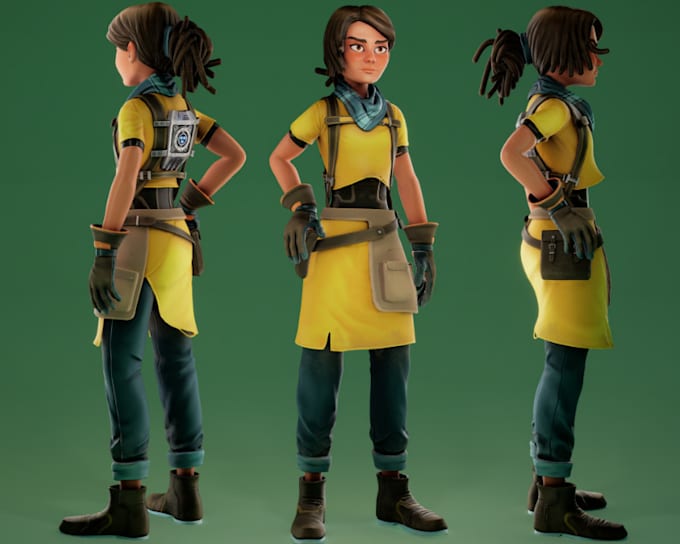 Design, fix, rig, convert realistic 3d model for iclone, cc5 daz3d ...