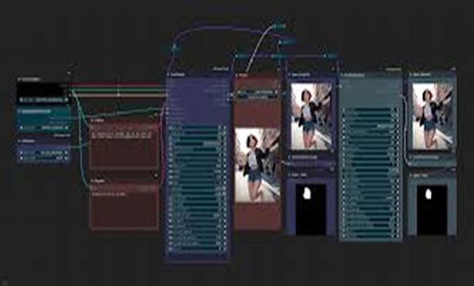 Design advanced comfyui workflows using stable diffusion and controlnet by Allanjules33 | Fiverr