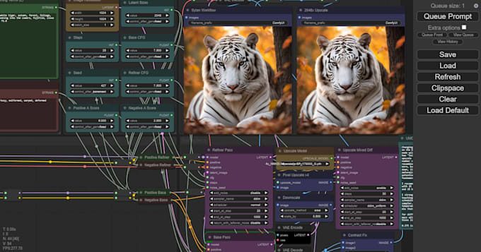 Develop comfyui stable diffusion, comfy ui workflow, ai image and ...